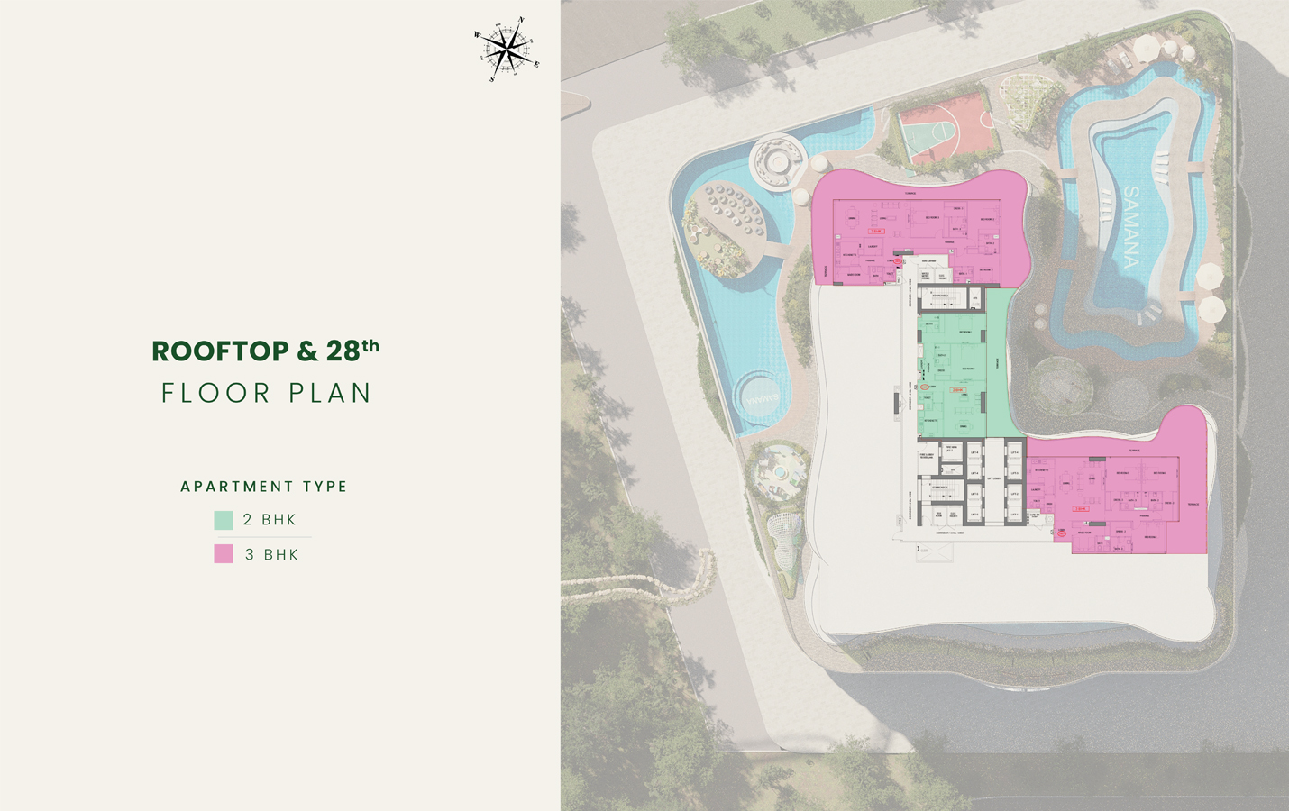 Barari Views Apartments by Samana Developer - Floor Plan