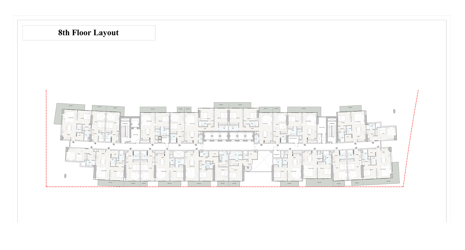 One Park Central Residences at JVC - Floor Plan