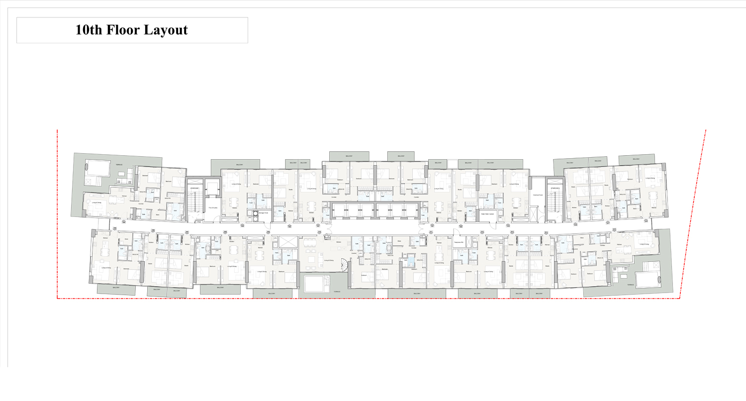 One Park Central Residences at JVC - Floor Plan